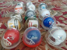 NFL Collectible Mini Helmets Set All Complete 32 Teams 2" Gumball ...