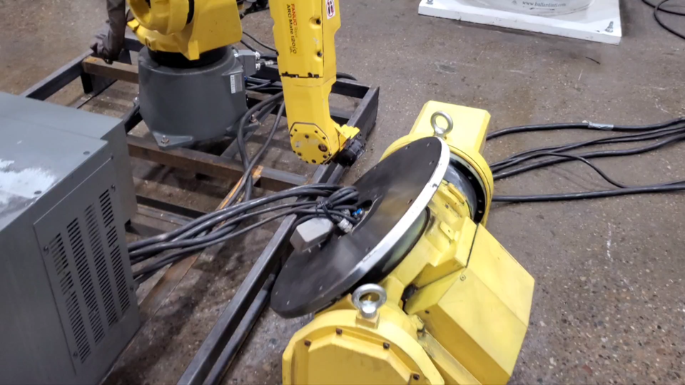 FANUC 2-Axis Servo Positioner - 500kg Capacity A05B-1220-J201 Weld ...