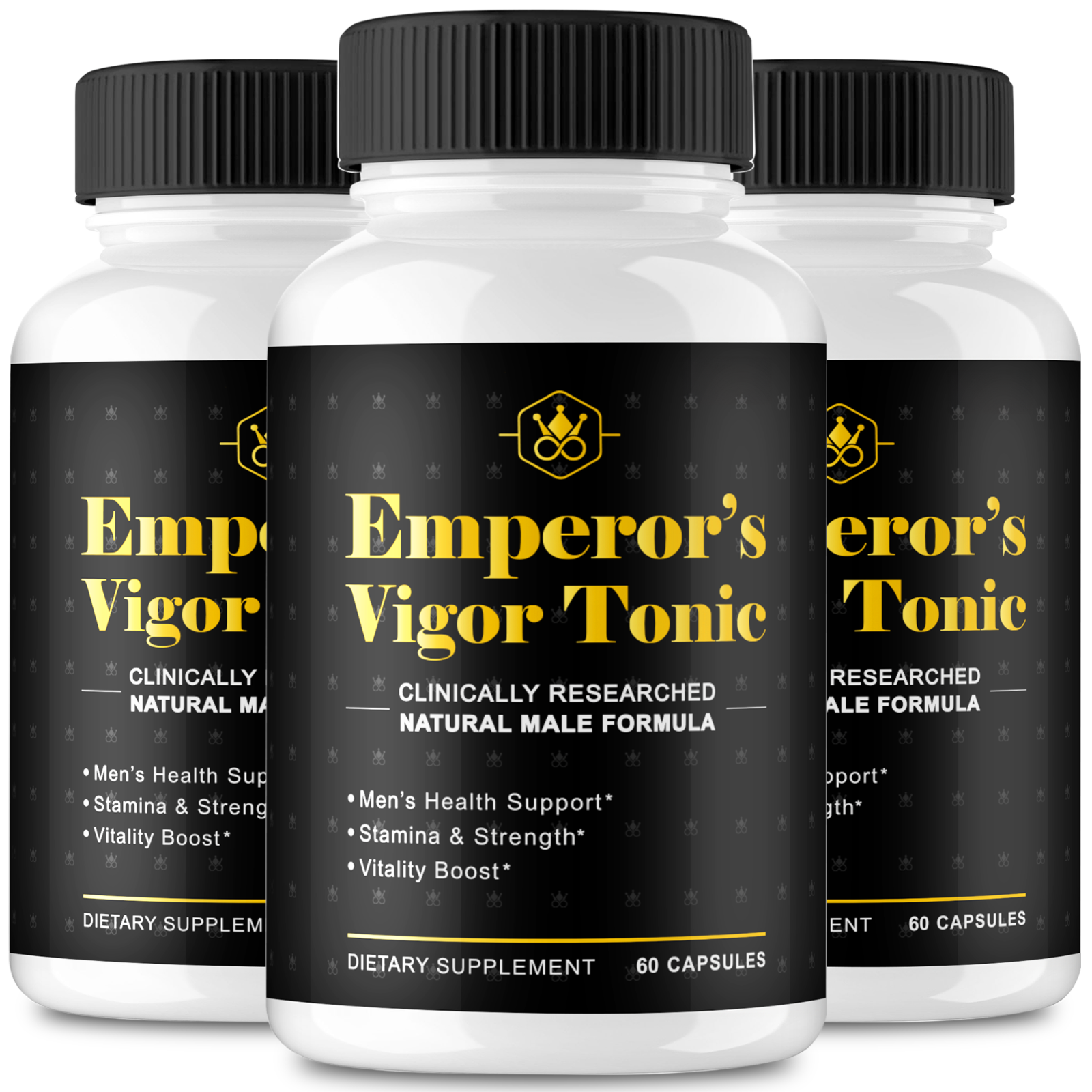 Emperor's Vigor Tonic Mens Health Supplement - Official Formula (3 Pack ...