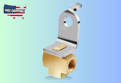 Brass 3-Way Brake Line Tee Fitting 3/16"-3/8"-24 Threads | eBay