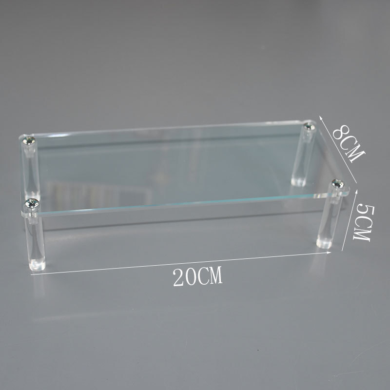 1 Tire Large Clear Acrylic Riser Set Acrylic Display Risers Shelf ...