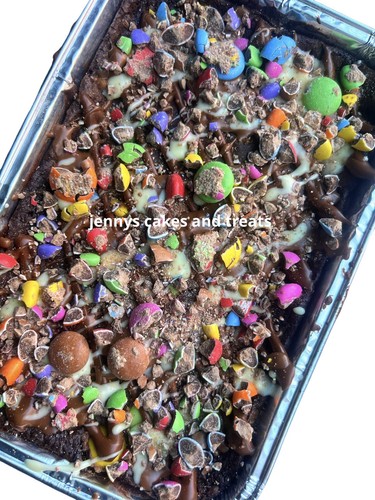 Fully loaded letterbox chocolate fudge brownie smarties | eBay UK