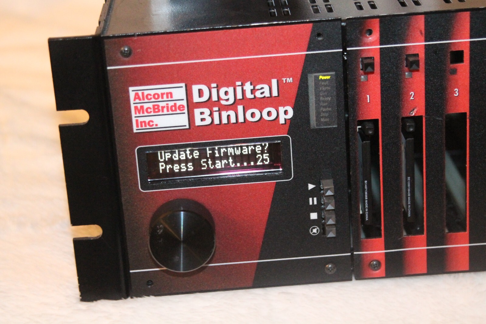 ALCORN MCBRIDE DIGITAL BINLOOP 32 TRACK AUDIO/VIDEO REPRODUCER FULLY ...