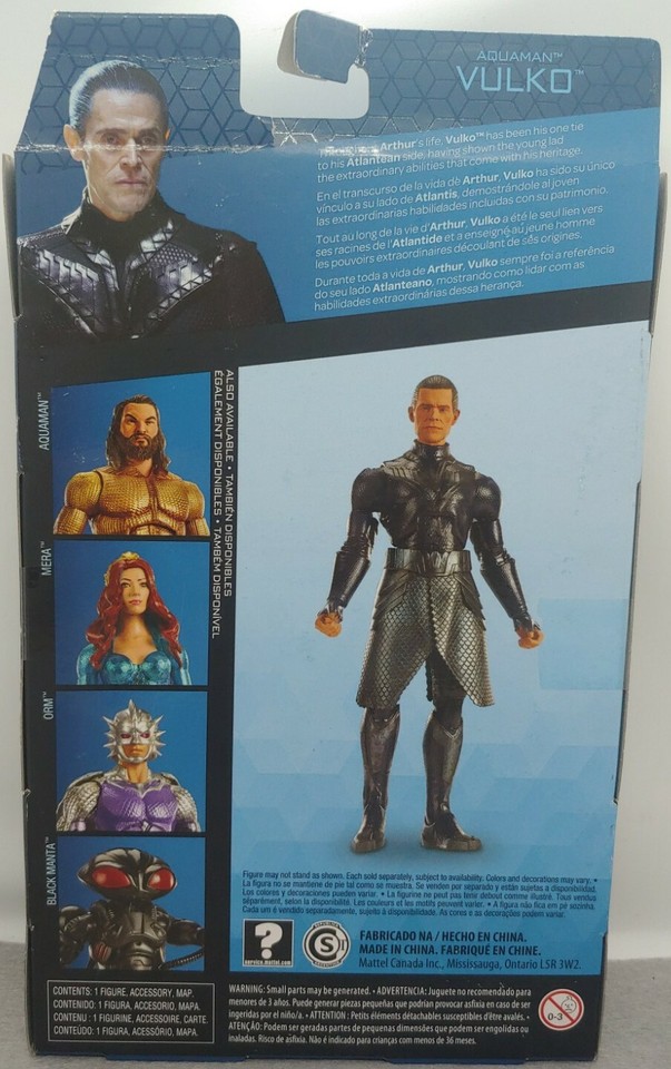 Mattel DC Comics Multiverse Aquaman Vulko Figure FXH01 *SEE DESCRIPTION ...