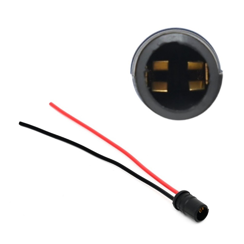 Universal T10 194 Bulb Rubber Socket Pigtail - Set of 12 | eBay