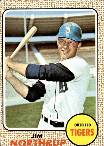 Jim Northrup 1968 Topps #78 Detroit Tigers | eBay