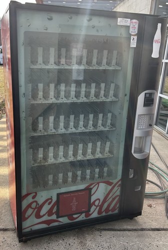 DIXIE NARCO BEVMAX 4 5800-4 GLASSFRONT DRINK SODA VENDING MACHINE | eBay