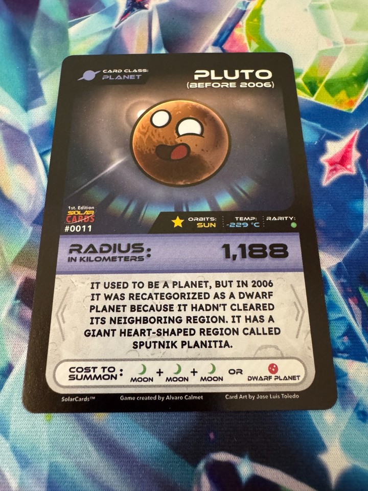 SolarCards SolarBalls 1st Edition Trading Card Game Kickstarter | eBay