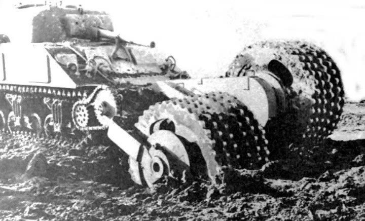 3D-Printed kit 1/72 Minesweeper T1E3 T1E5 T1E6 Are Suitable for Sherman ...