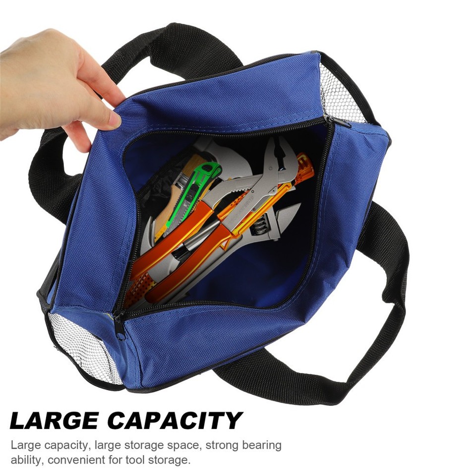 Tool Handbag Organizer Canvas Wide Open Pouch For Tool Storage | eBay UK