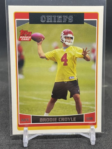 2006 Topps Football #374 Brodie Croyle (RC) Rookie Card Kansas City ...