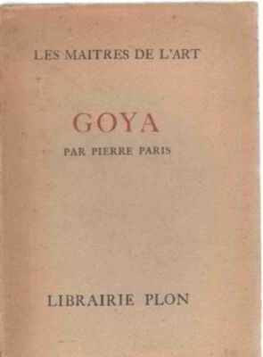 Goya | Paris Pierre | Etat correct | eBay