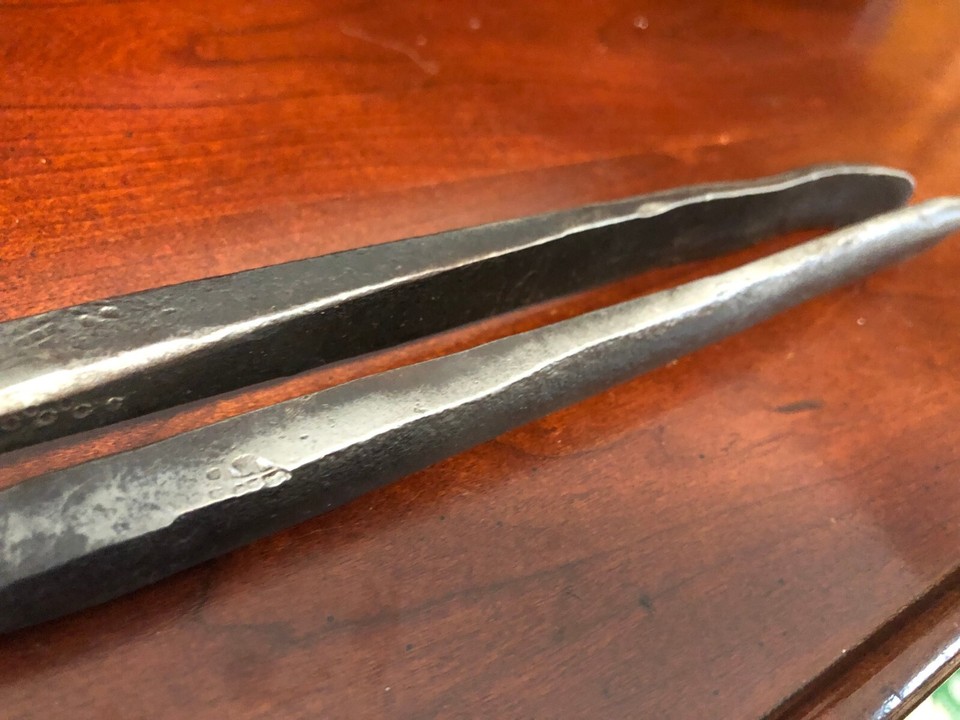 Blacksmith Tools--Vintage Custom Hand Forged Pliers-Form Bolt Heads | eBay
