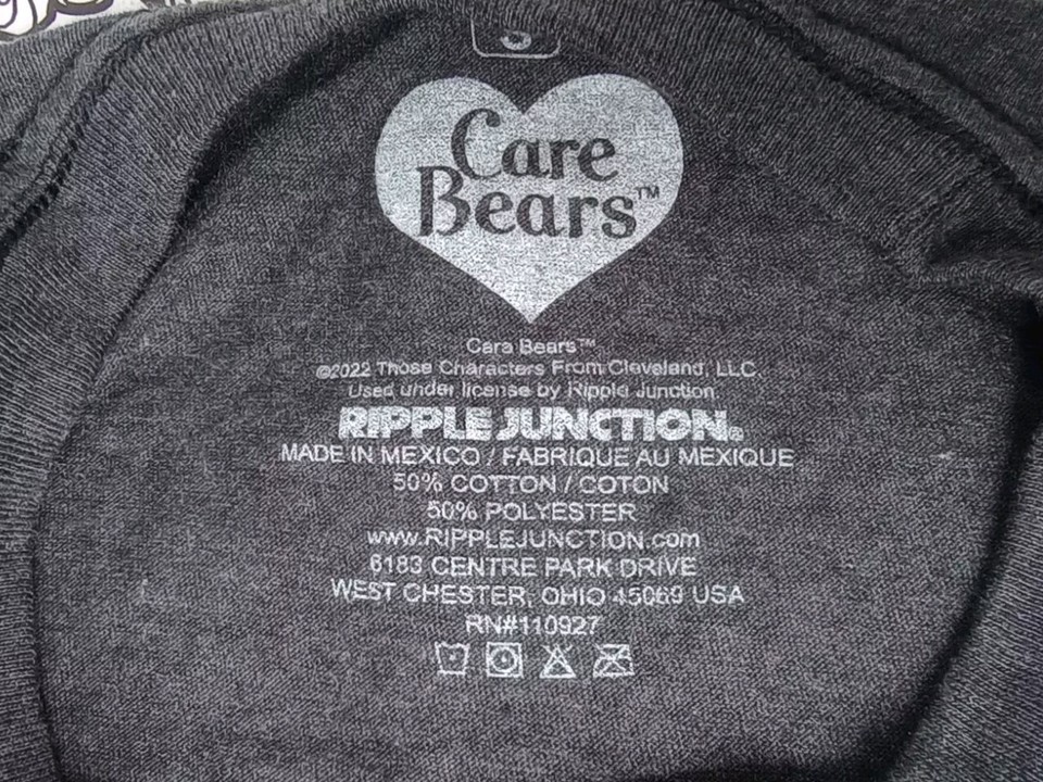 Care Bears Careful I’m Grumpy T-shirt Gray Small | eBay