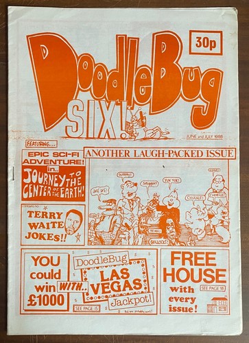 DoodleBug #6 - 1988 British outsider underground comic book | eBay