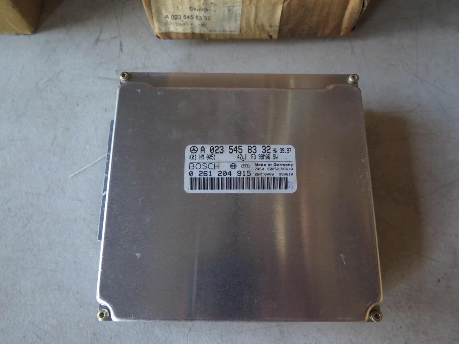 99 00 MERCEDES SLK 230 Engine Computer Control Module ECU PCM ECM ...