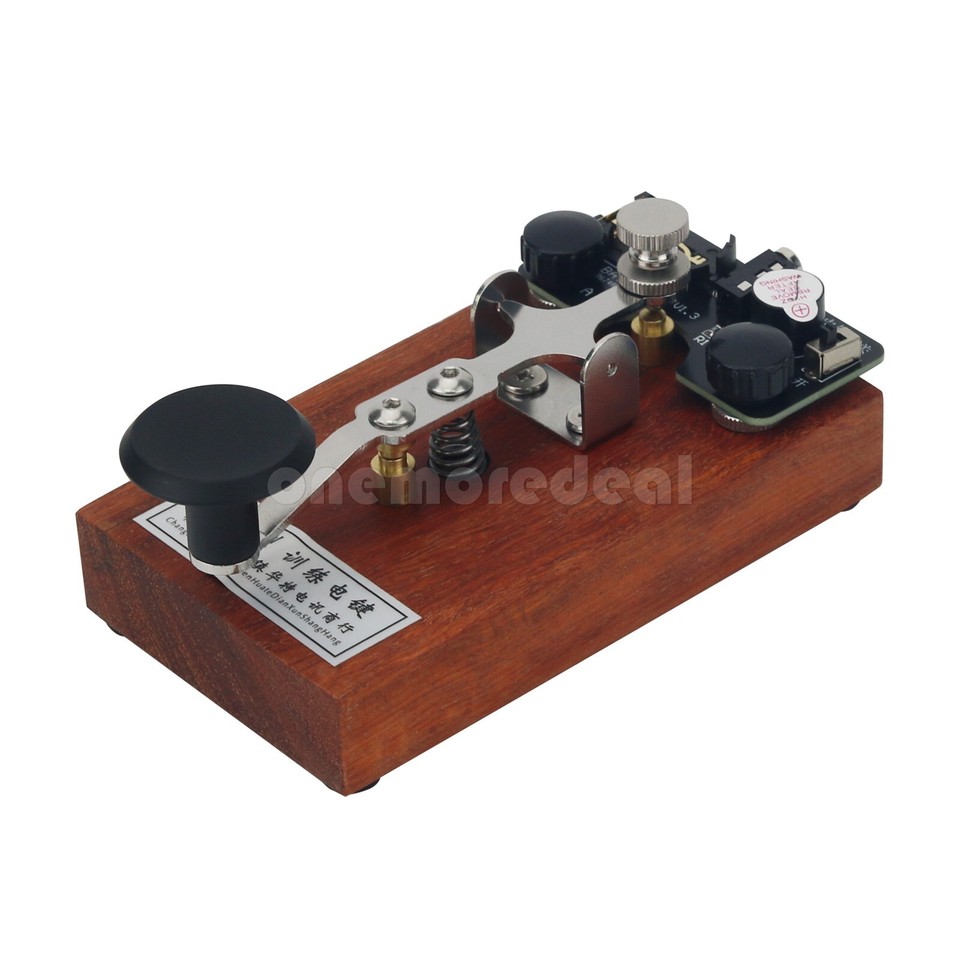K-8 Training CW Key Sound Light Manual Transmission Training Morse Code ...