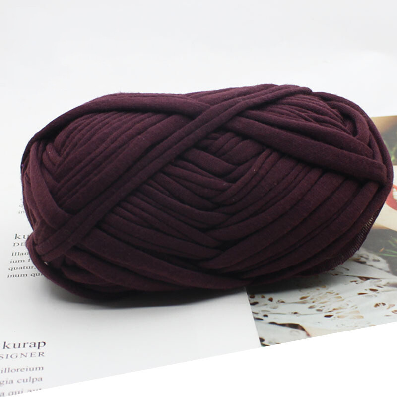 100g Chunky Yarn 1 Ply Knitting Crochet Thick Yarn for DIY Bag Carpet ...