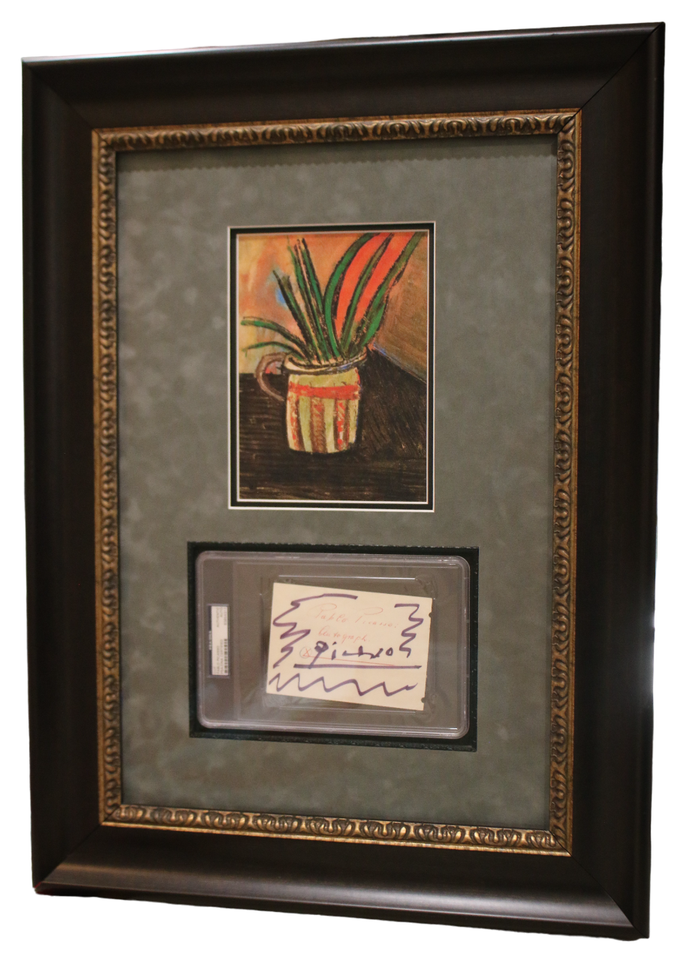 Pablo Picasso ~ Hand Signed Autographed Authentic Signature ~ PSA DNA ...