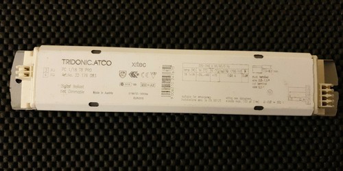 TRIDONIC ATCO PC 1/18 T8 PRO ELECTRONIC BALLAST ART:22176093 | eBay UK
