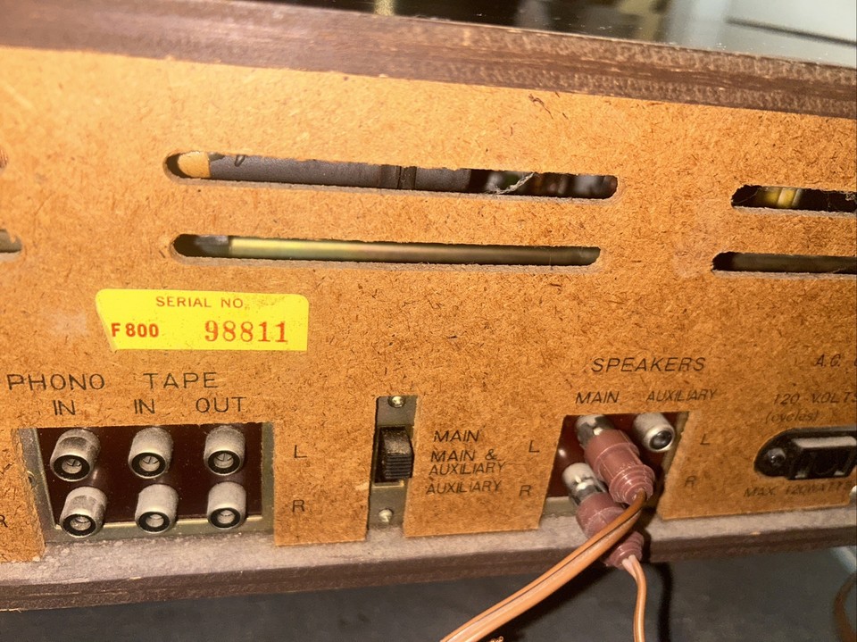 Vintage Masterwork M-4800 AM/FM Multiplex Stereo Receiver with original ...