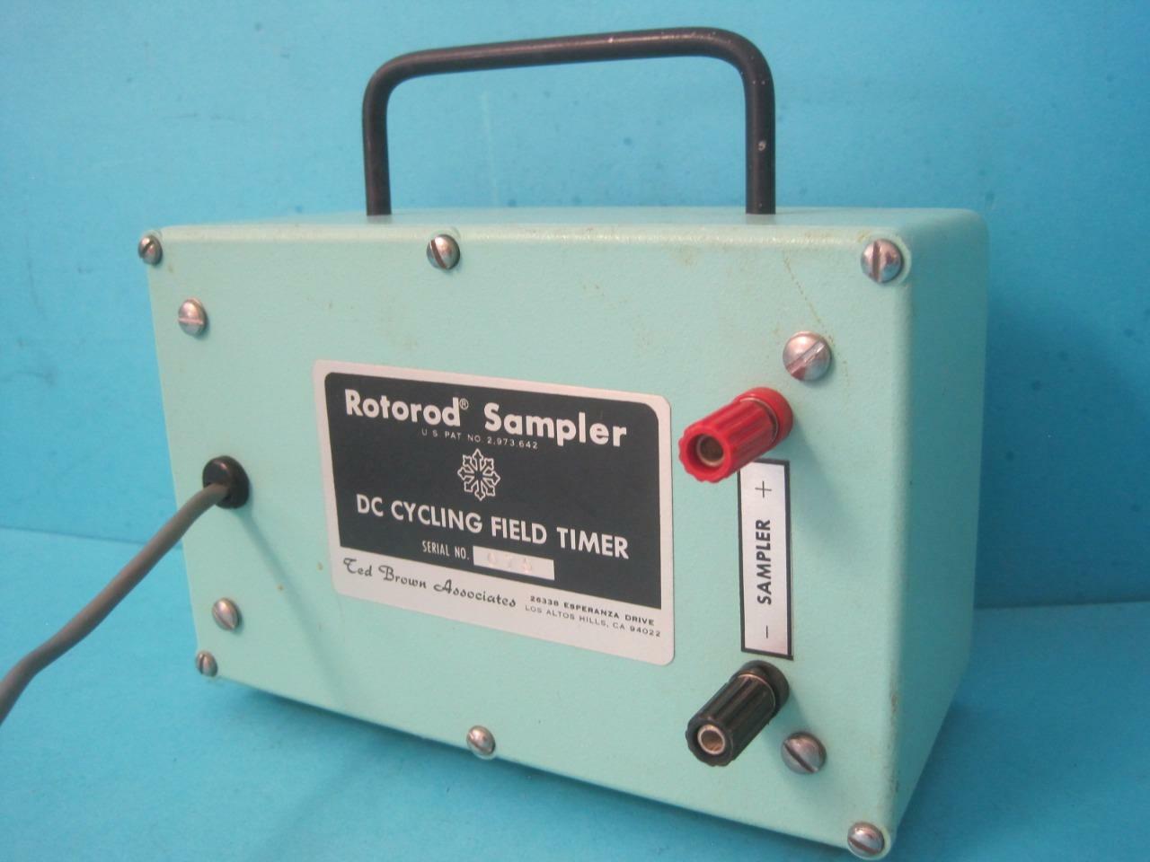 Rotorod Sampler DC Cycling Field Timer Tested Working | eBay