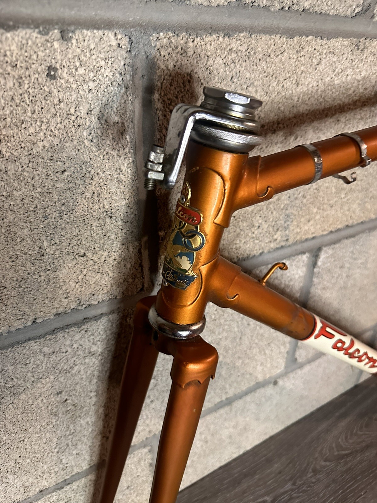 Vintage Falcon Black Diamond Road Bike Frame and Fork 700c | eBay