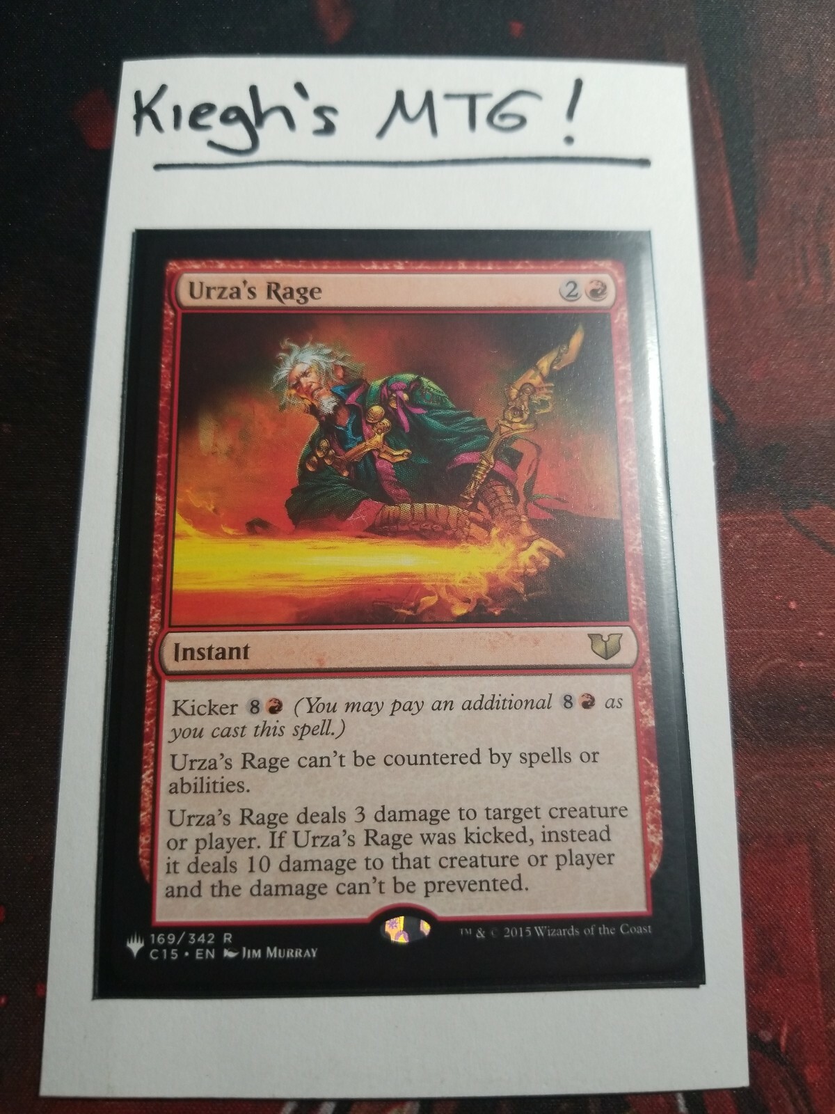 Mtg Urza's Rage *Mystery Booster* | eBay