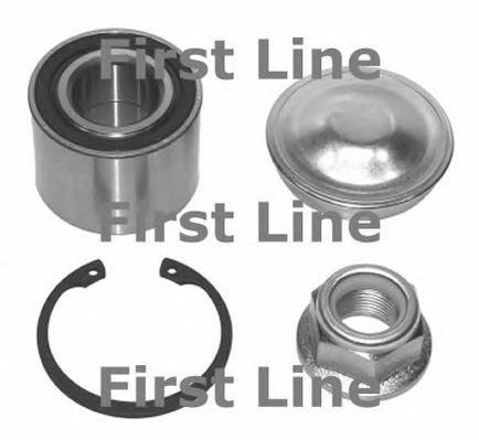 2x Rear Axle WHEEL BEARINGS for RENAULT MEGANE I Classic 1.6 16V 1999 ...