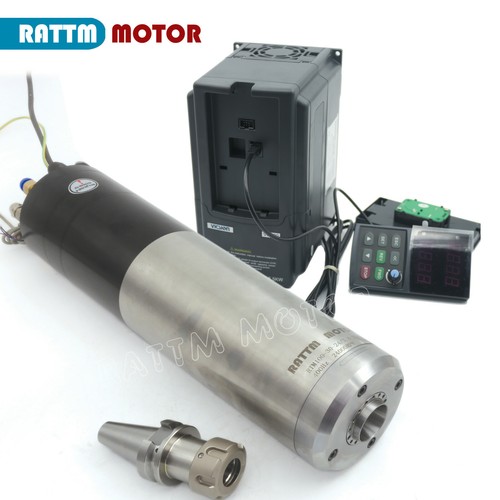 3KW BT30 ATC CNC Spindle Automatic Tool Changer ER25 380V w/ 3.7KW VFD ...