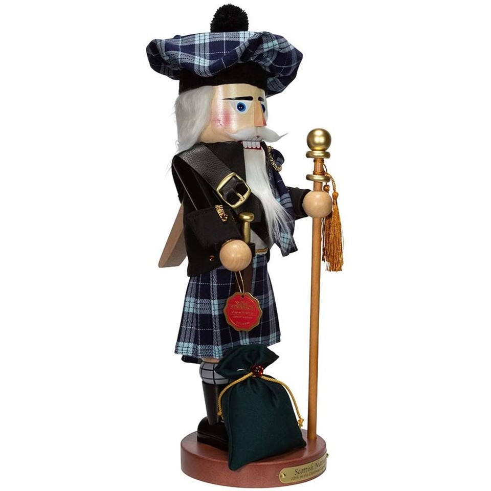 Steinbach Christmas Legends Series, Scottish Santa Nutcracker, 17.5 ...