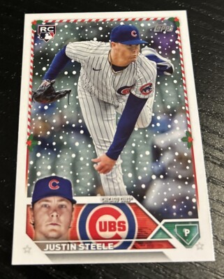 2023 Topps Holiday Justin Steele Rookie | eBay