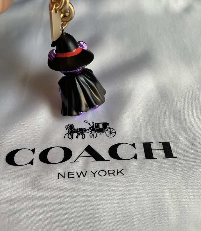 Coach Halloween Witch Bear Bag Charm | eBay