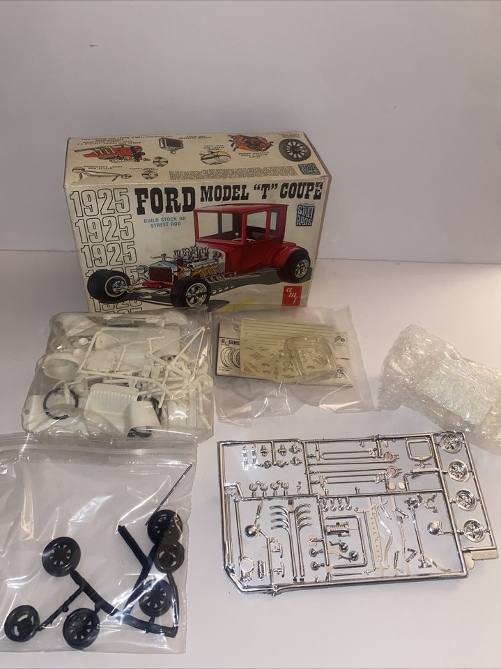 AMT 1925 Ford Model T Coupe Street Rods,32 Ford roadster, 34 Ford Coupe ...