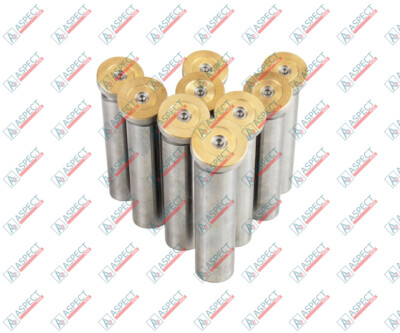 Linde HMR135, HMF135, HPV135, HPR135 Piston shoe 2653200408 Set of 9 pc ...