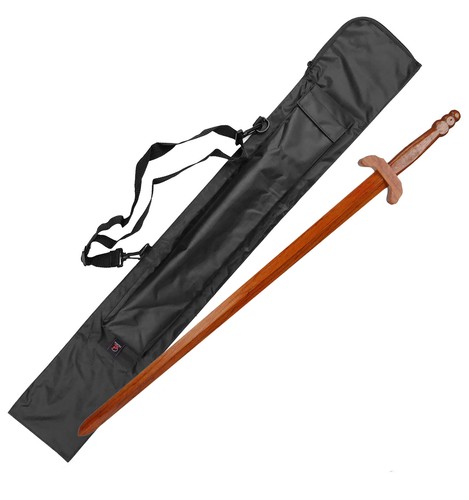 Weapon Carrying Case Tonfa Tai Chi Broad Sword Nunchaku Three Section ...