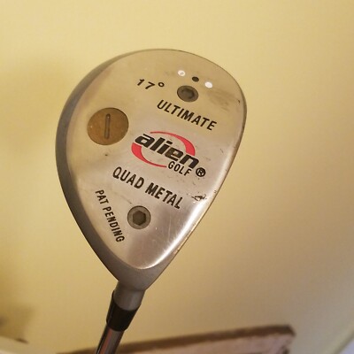 Alien Golf Ultimate Quad Metal 17° Fairway Wood, Ladies/Seniors Steel ...