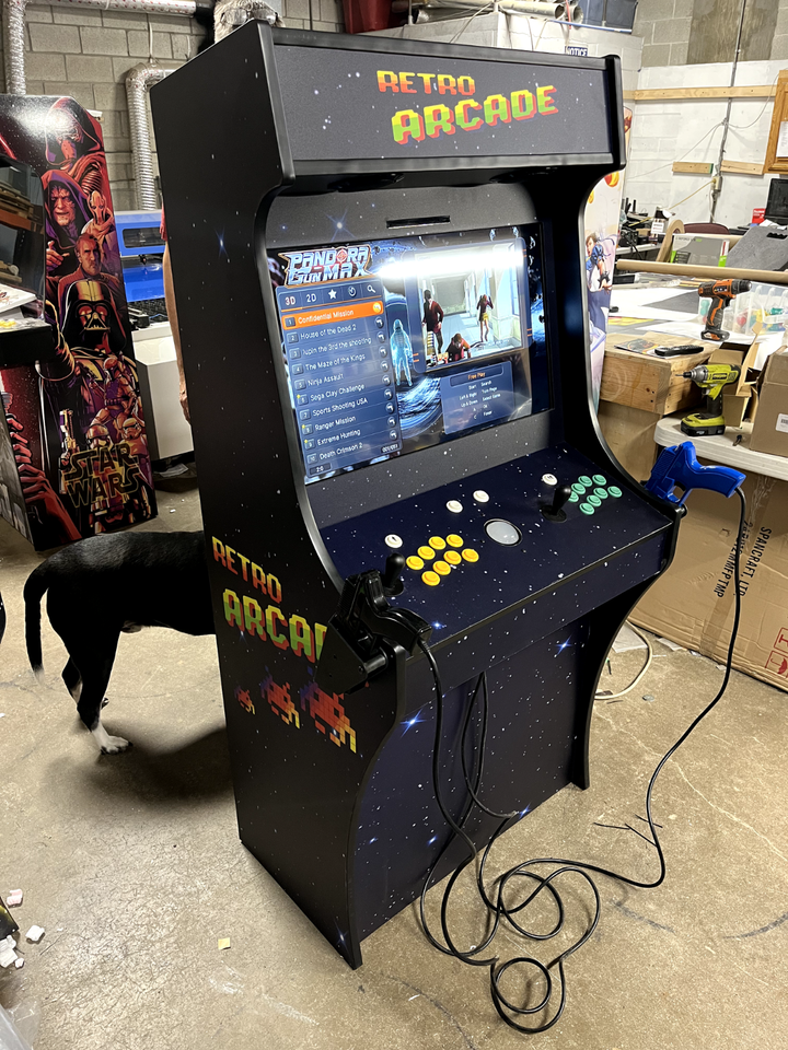 Full Size Ultimate Gaming Arcade with Dual Light Guns - 32 " Screen | eBay