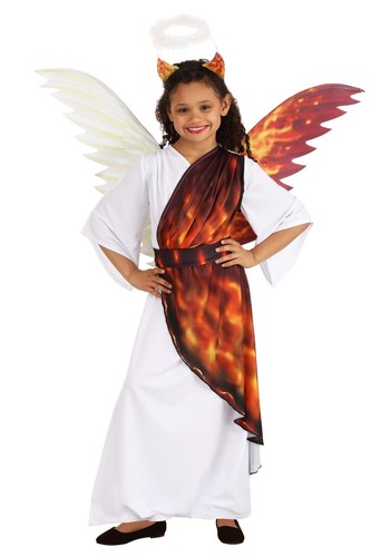 Child Kids Angel and Devil Split Personality Costume SIZE S (with ...