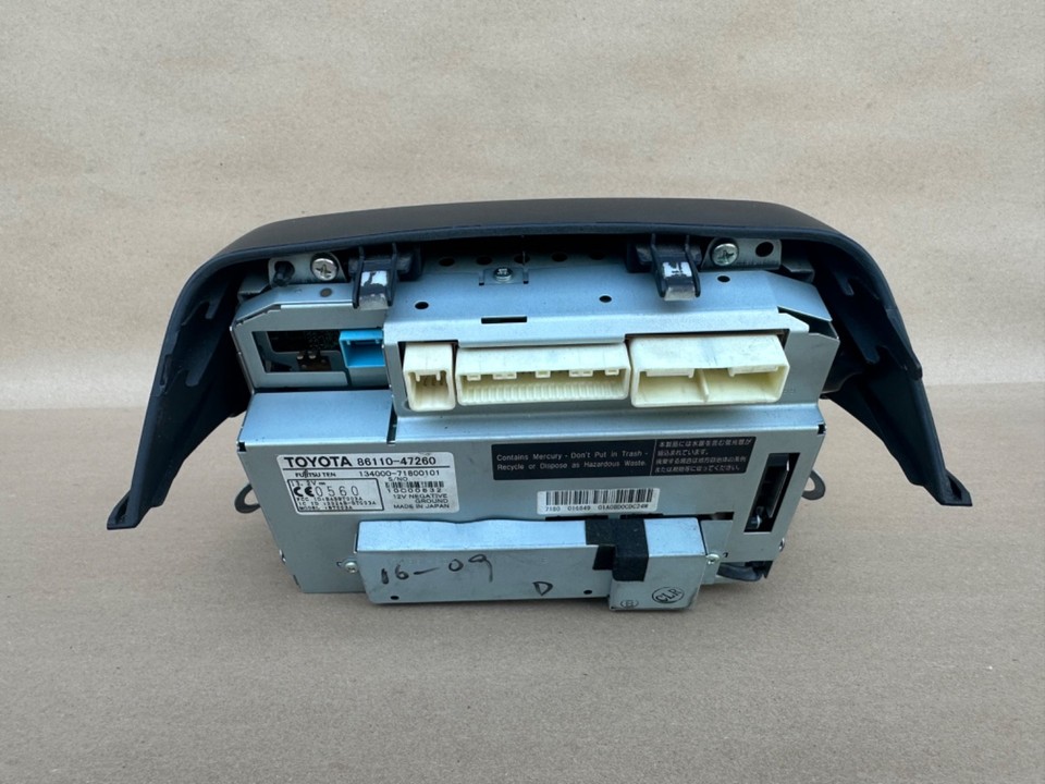 2006-2009 Toyota Prius Dash Navigation Display Screen unit 86110-47260 ...