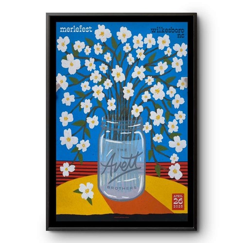 The Avett Brothers Wilkesboro, NC. Sat, Apr 26. MerleFest 2025 Poster ...