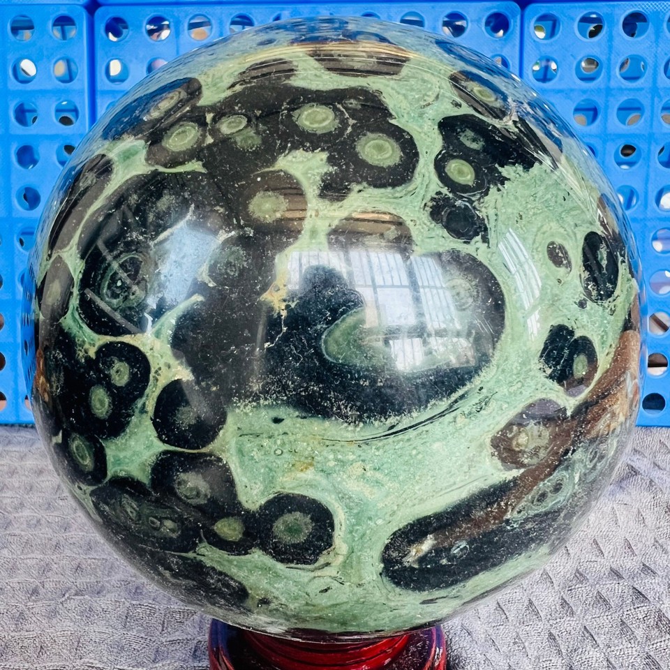 Natural Kabamba Jasper Crystal Sphere Kambaba Rock Agate Mineral Reiki ...