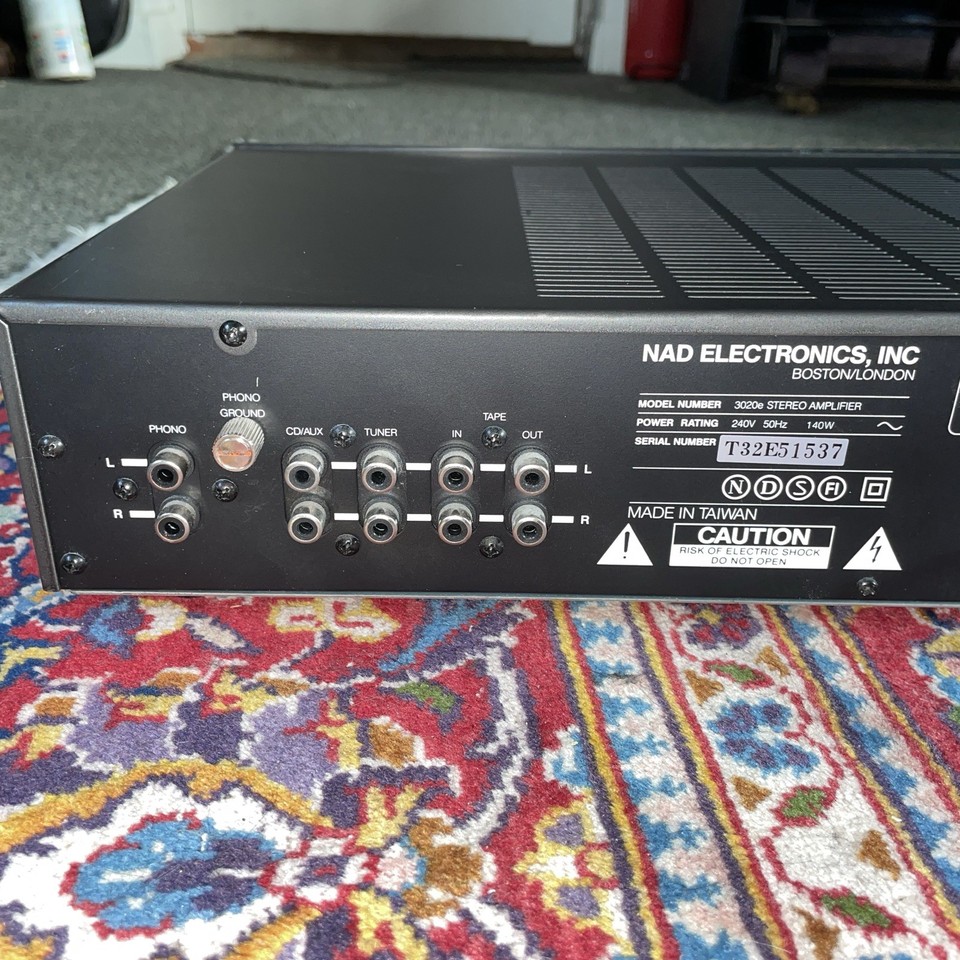 NAD 3020E STEREO AMPLIFIER. PRISTINE UNMARKED CONDITION | eBay UK