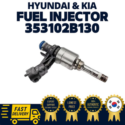 GENUINE OEM Hyundai Kia Fuel Injector 353102B130 Accent Veloster Rio ...