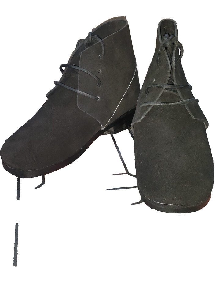 Civil War Brogan Shoes Men's US sizes 6-15 Custom, Leather Hobnails ...