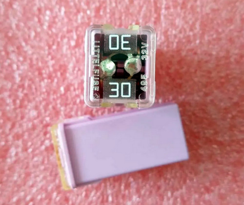 1PCS New 0495030 Littelfuse 495 Square Car Fuse 30A 32V JCASE Cartridge ...