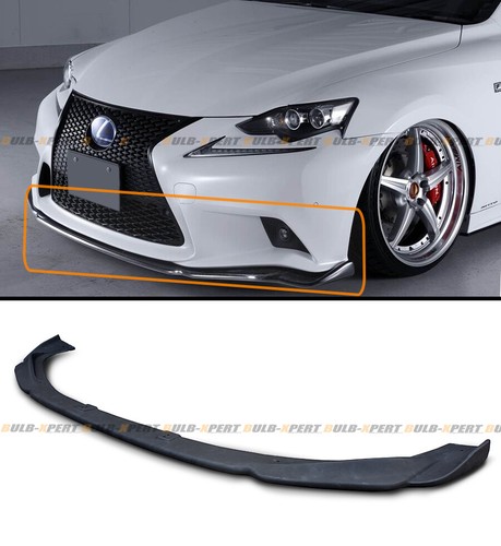 FOR 2014-16 LEXUS IS250 IS350 IS200T F-SPORT AG STYLE FRONT BUMPER LIP ...
