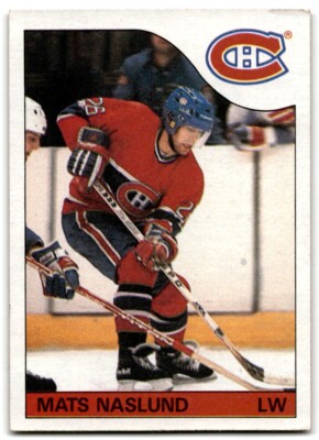 1985-86 Topps Mats Naslund Montreal Canadiens #102 | eBay