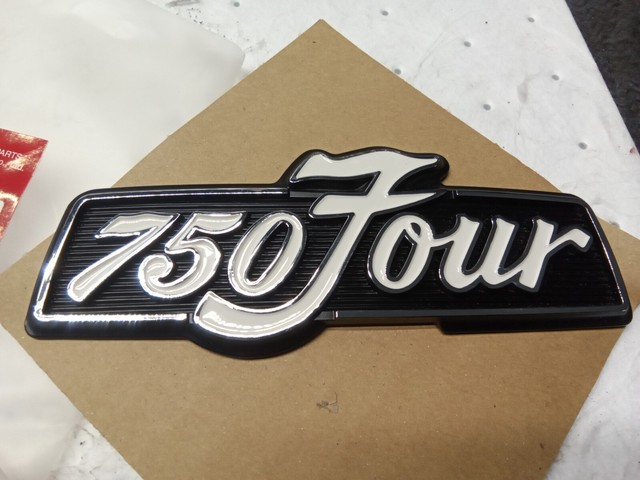 Genuine OEM Honda Side Cover Emblem Badge Logo Cb750 CB 750four 750 ...
