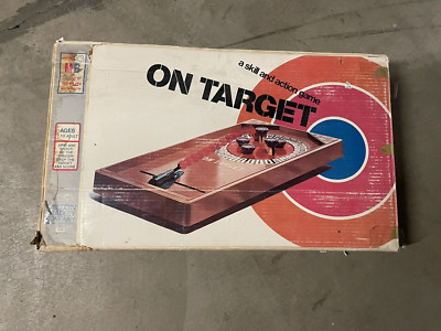 Vintage 1973 Milton Bradley On Target Skill & Action Game Original Box ...